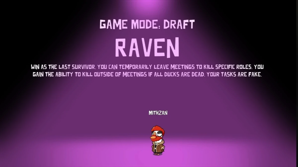 Raven | Goose Goose Duck Wiki | Fandom