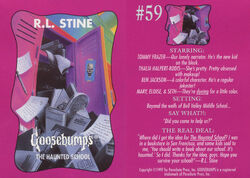 goosebumps the haunted school plot