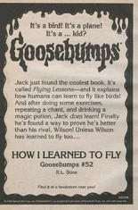 How I Learned to Fly | Goosebumps Wiki | Fandom