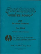 Scream School | Goosebumps Wiki | Fandom