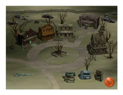 Goosebumps Horrorland Map