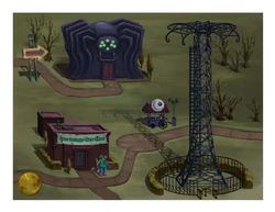 Goosebumps Horrorland Map