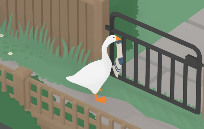 Back Gardens Gate Clip - Untitled Goose Game Wiki