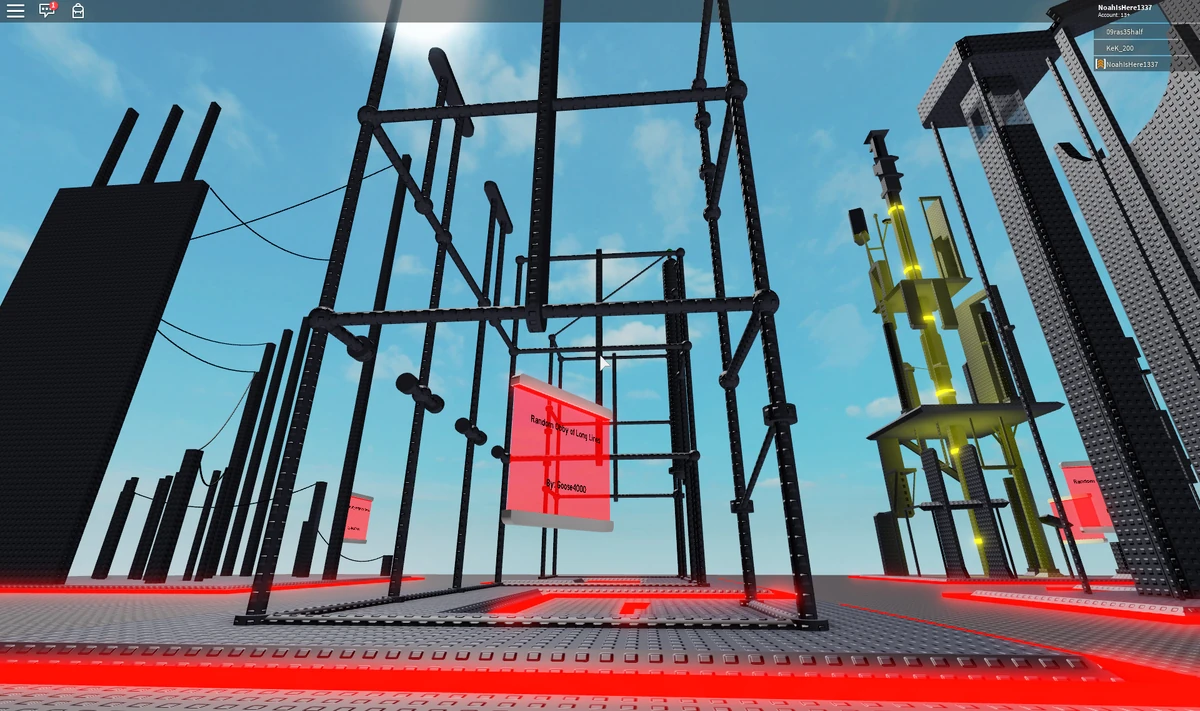 Random Obby of Long Lines | Goose's Random Obbies Wiki | Fandom