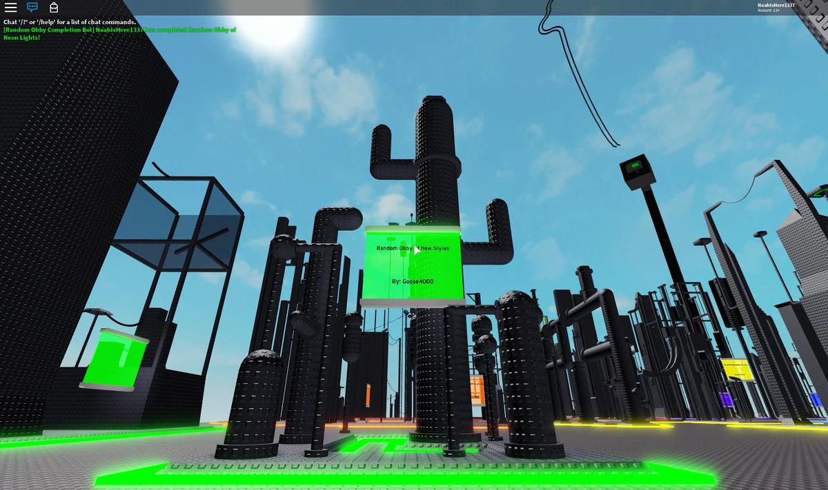 Random Obby of New Styles | Goose's Random Obbies Wiki | Fandom
