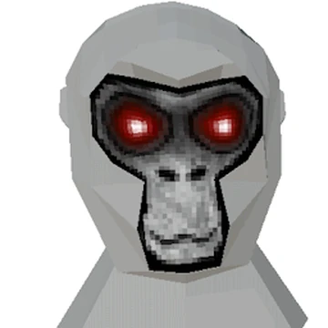 scared gorilla tag face