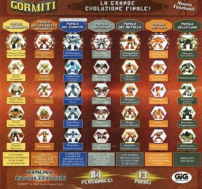 Serie Final Evolution | Gormiti Wiki | Fandom