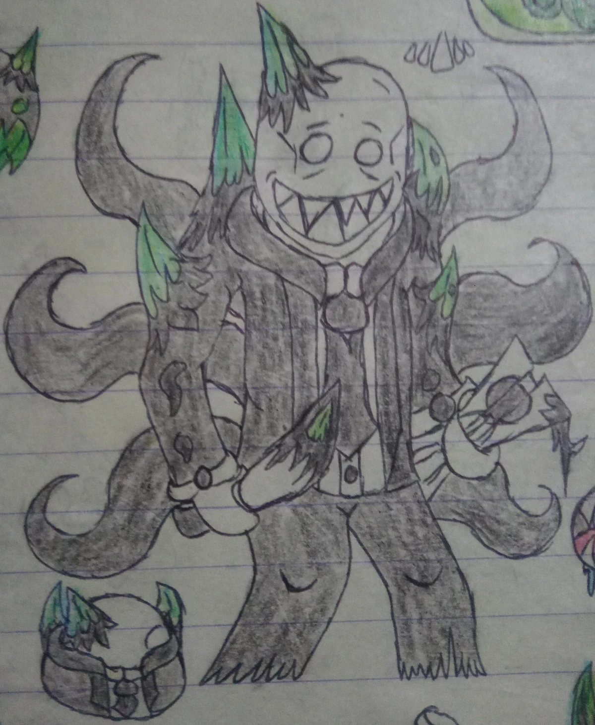 Corrupted monster: Scuumen | Gortex ML 2: electric boogaloo Wiki | Fandom