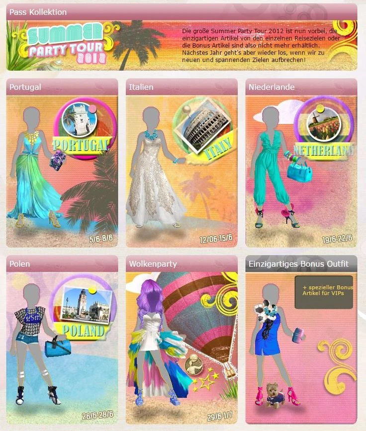 Summer Party Tour | GoSupermodel Wiki | Fandom