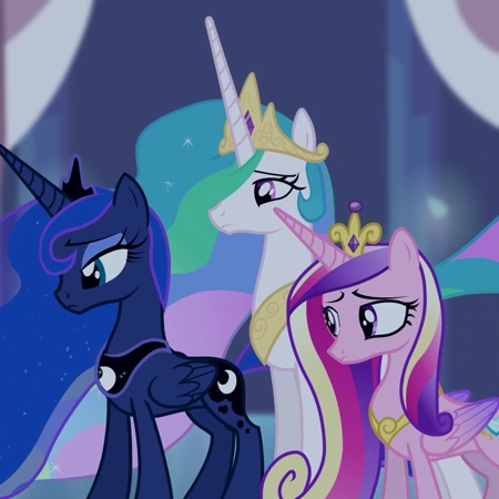 Celestia, Cadence and Luna | Got Talent: Internet Stars Wiki | Fandom