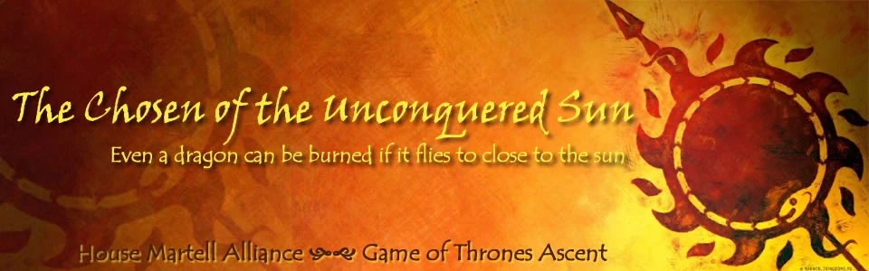 The Chosen of the Unconquered Sun | Game of Thrones: Ascent Wiki | Fandom