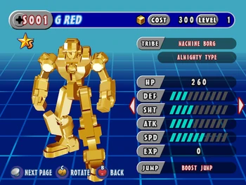 G Red | Gotcha Force Wiki | Fandom