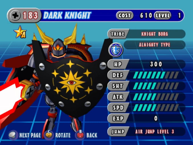 Dark Knight | Gotcha Force Wiki | Fandom