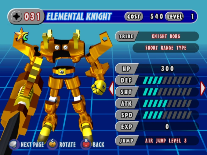 Elemental Knight | Gotcha Force Wiki | Fandom