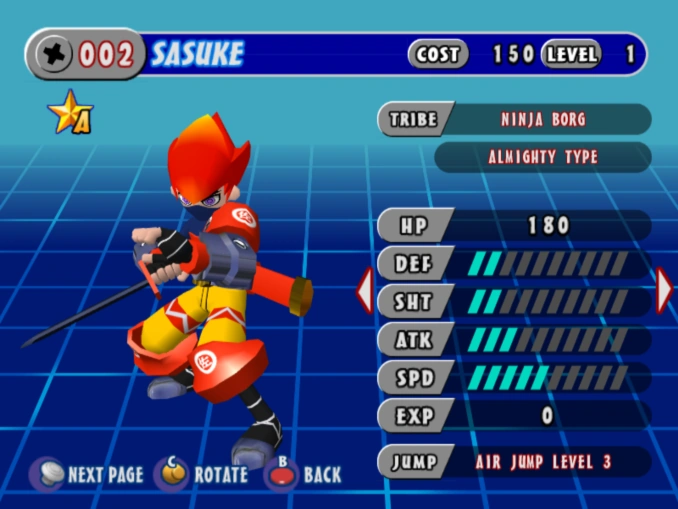 Sasuke | Gotcha Force Wiki | Fandom