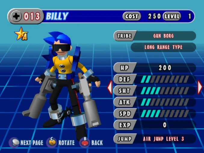 Billy | Gotcha Force Wiki | Fandom