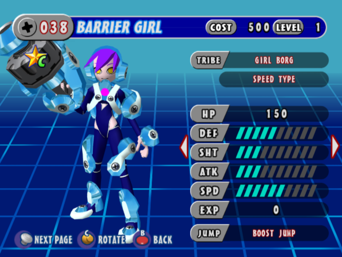 Barrier Girl | Gotcha Force Wiki | Fandom