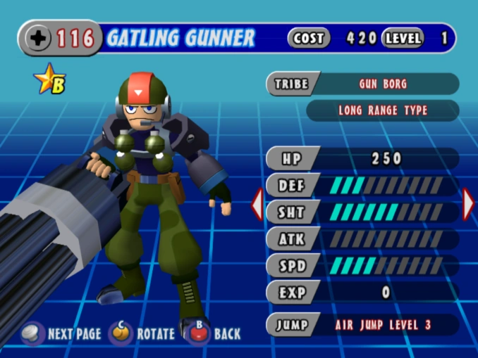 Gatling Gunner | Gotcha Force Wiki | Fandom
