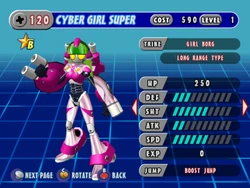 Cyber Girl Super | Gotcha Force Wiki | Fandom