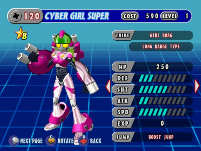 Cyber Girl Super | Gotcha Force Wiki | Fandom
