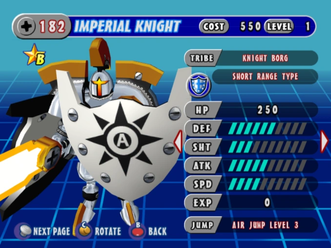 Imperial Knight | Gotcha Force Wiki | Fandom