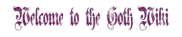 Category:Goth | Goth Wiki | Fandom