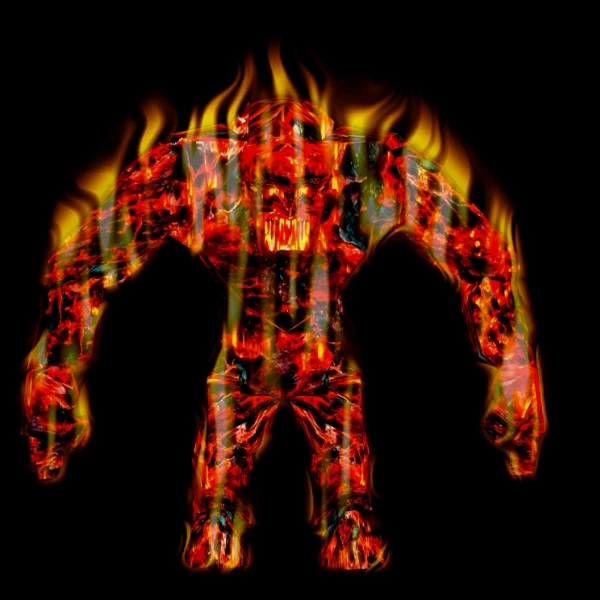 Ohnivý golem | Gothic Wiki | Fandom