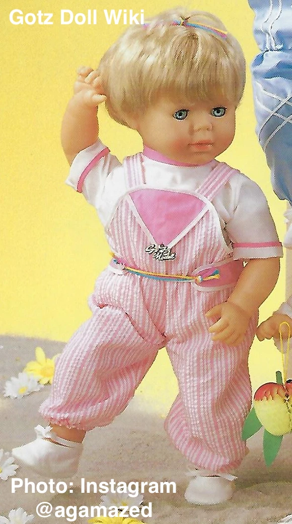 1986 KATHY - Gotz Modell Play Doll - 22 Inch Soft-Bodied Baby Doll ...