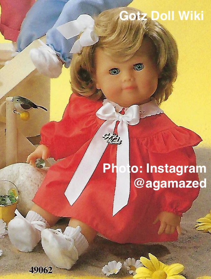 1986 TESS - Gotz Modell Play Doll - 20 Inch Soft-Bodied Baby Doll ...
