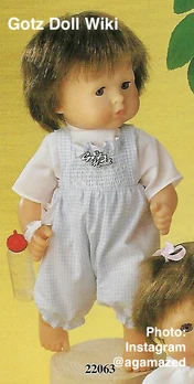 Different Götz PLAY DOLL Facial Mold and Neckstamp Markings - BABY ...