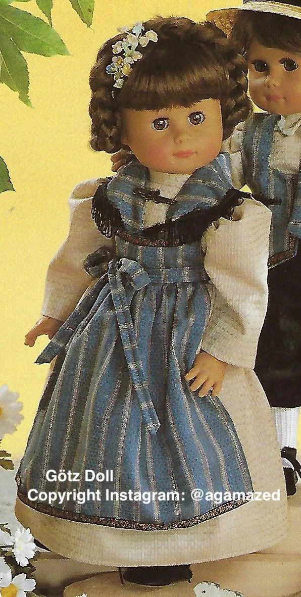 1986 GRETEL - Soft Doll 20" WEICHPUPPE 48263 | Gotz Doll Wiki | Fandom