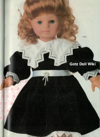 1992 CLAUDETTE - Articulated Soft Standing 18" WEICHGELENKSTEHPUPPE ...