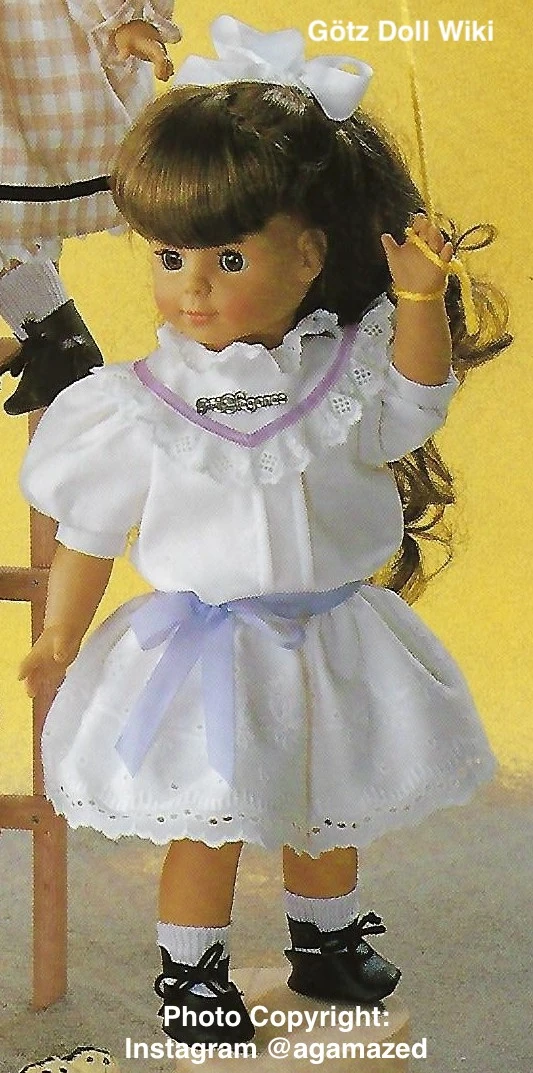 1986 LUCILLE - Soft Doll 18" WEICHPUPPE 57263 | Gotz Doll Wiki | Fandom
