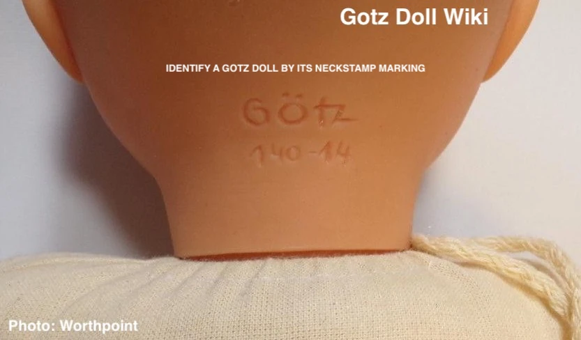 Identify a Gotz Doll by Neckstamp Marking | Gotz Doll Wiki | Fandom