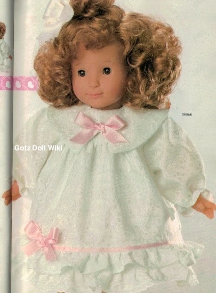 1992 KATRINA - Soft Standing 18" WEICHSTEHPUPPE 58068 | Gotz Doll Wiki | Fandom