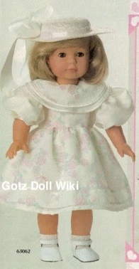 1992 JEANNE - Articulated Soft Standing 18" WEICHGELENKSTEHPUPPE 63062 ...