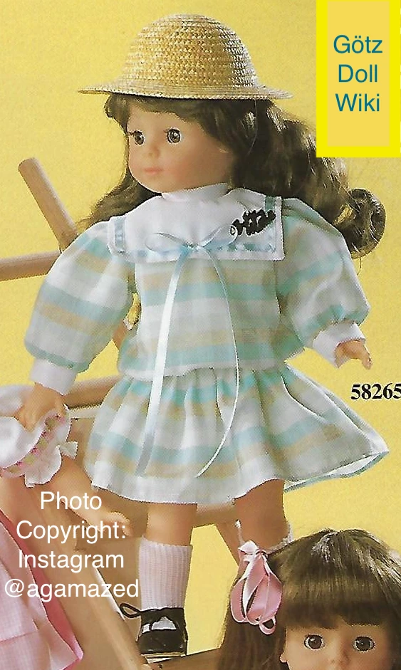 1986 AUDREY - Soft Doll 18" WEICHPUPPE 58265 | Gotz Doll Wiki | Fandom