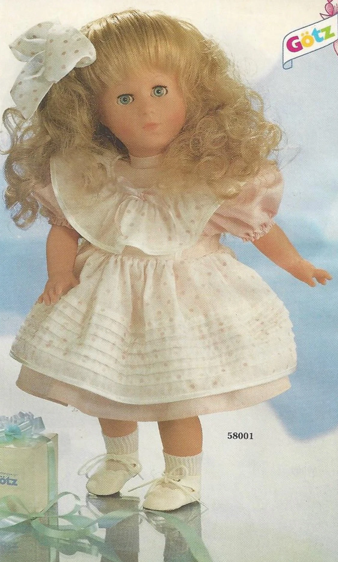 1989 LYDIA - Soft Standing 17" WEICHSTEHPUPPE 58001 | Gotz Doll Wiki ...