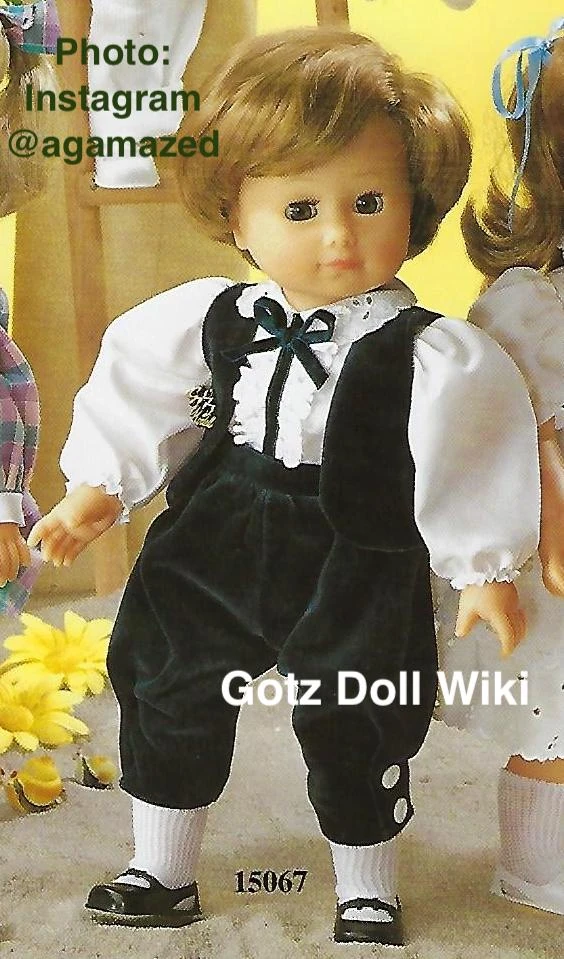 1986 CHRISTOPHER - Soft-Bodied Doll with Jointed Arms and Legs 16" WEICHGELENKPUPPE 15067 | Gotz ...