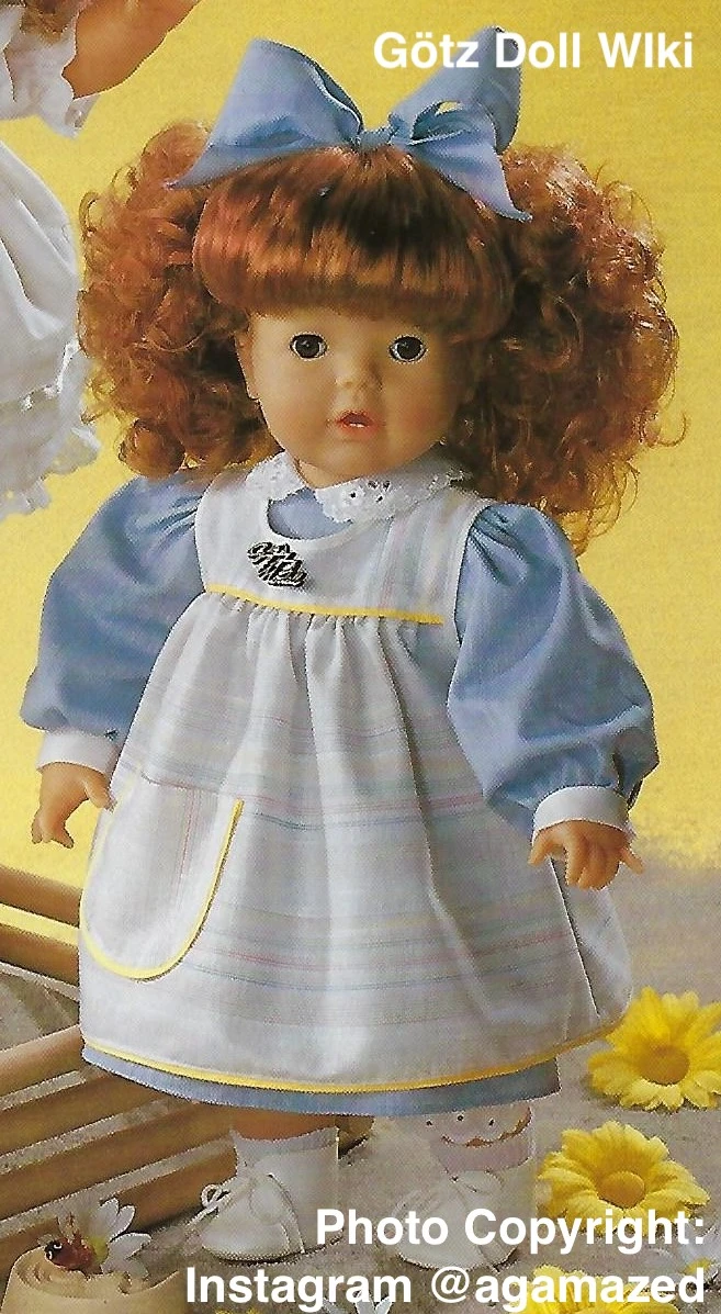 1986 STEFANIE - Soft Doll 21" WEICHPUPPE 55762 | Gotz Doll Wiki | Fandom