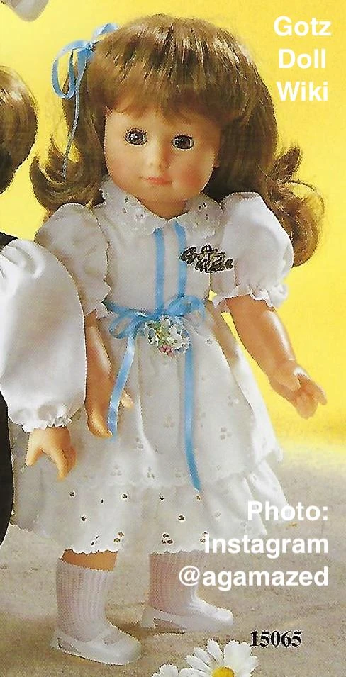 1986 CLAUDIA - Soft-Bodied Doll with Jointed Arms and Legs 16" WEICHGELENKPUPPE 15065 | Gotz ...