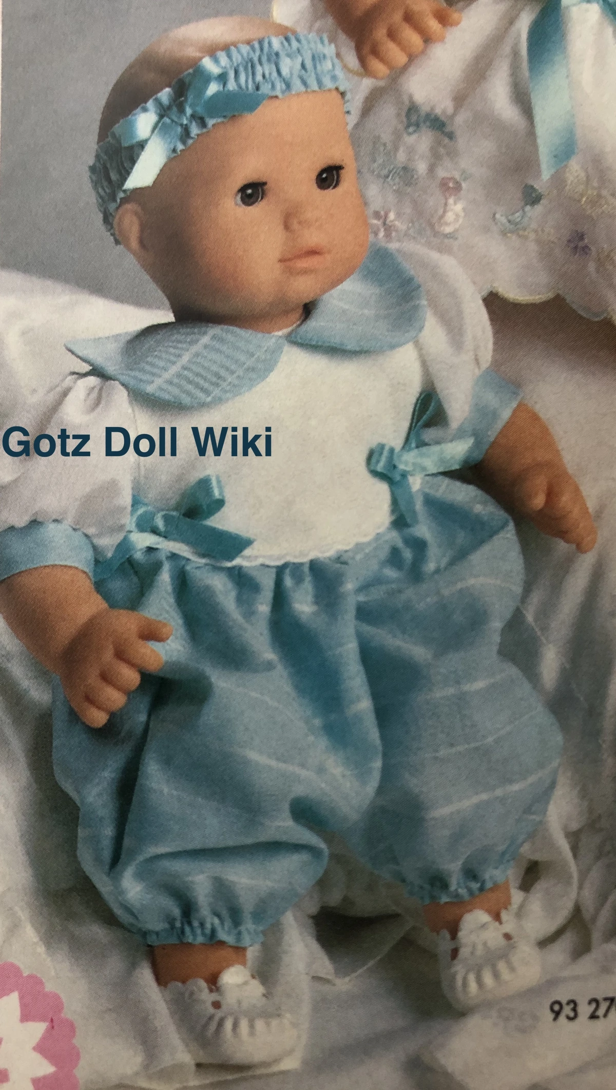 1993 - 27010 - BALD Baby Doll with BROWN Eyes - 16.5 Inch WEICHBABY ...