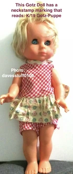 Vintage Gotz Doll Facial Molds and Neckstamp Markings | Gotz Doll Wiki ...
