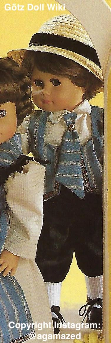 1986 GEORGE - Soft Doll 20" WEICHPUPPE 48265 | Gotz Doll Wiki | Fandom