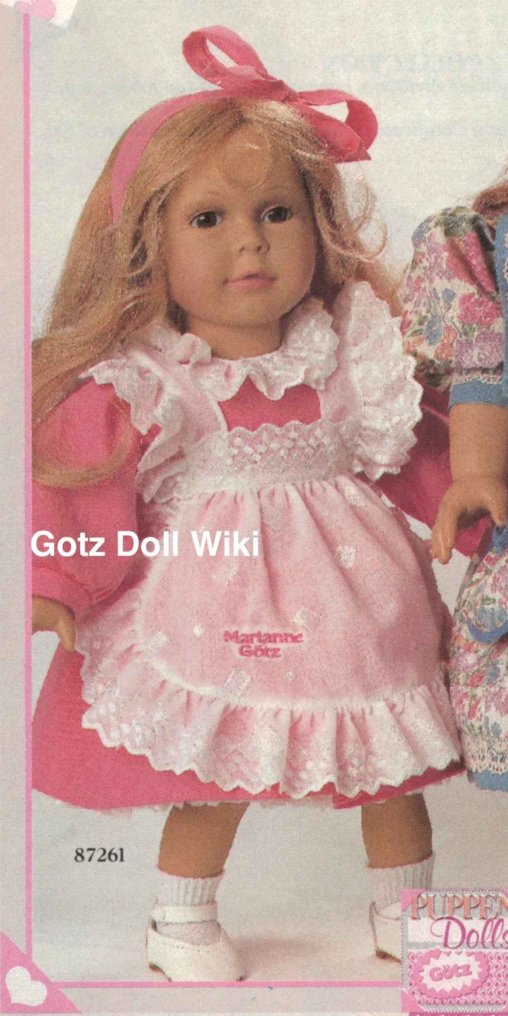 1992 BARBARA - 16.5" Marianne Gotz LE - WEICHGELENKSTEHPUPPE 87261 ...