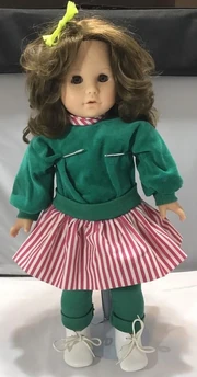 1989 ANGELA - Soft Standing 20.5" WEICHSTEHPUPPE 47006 | Gotz Doll Wiki ...