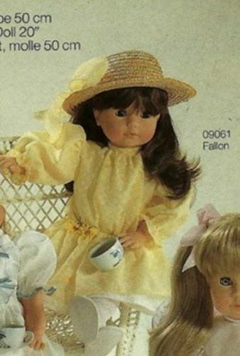 1988 FALLON - Soft Standing 20" WEICHSTEHPUPPE 09061 | Gotz Doll Wiki ...