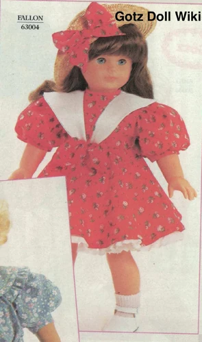 1991 FALLON - Articulated Soft Standing 18" WEICHGELENKSTEHPUPPE 63004 ...