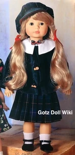 1995 ANGELA - Soft Standing 19.5" WEICHSTEHPUPPE 48203 | Gotz Doll Wiki ...