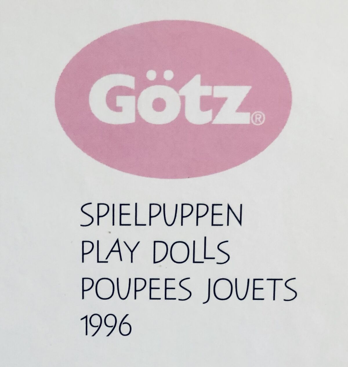 1996 Gotz Doll Clothing And Accessories Gotz Doll Wiki Fandom